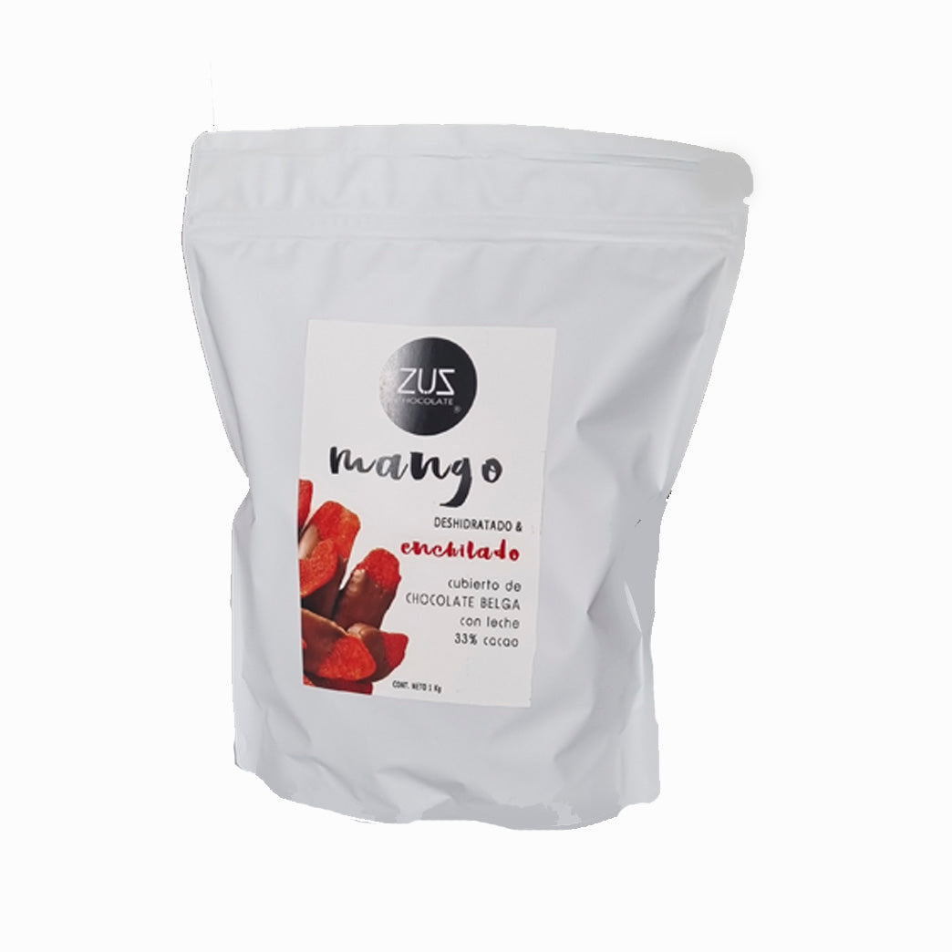 Mango Enchilado con chocolate 1 kg – Zus Chocolate